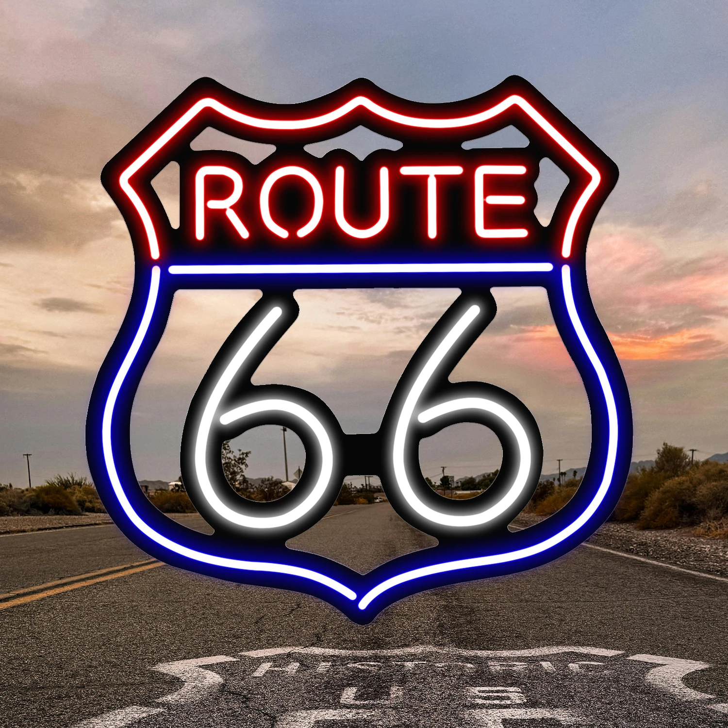 Route 66 Neon Sign: The Ultimate Retro Glow for Your Space