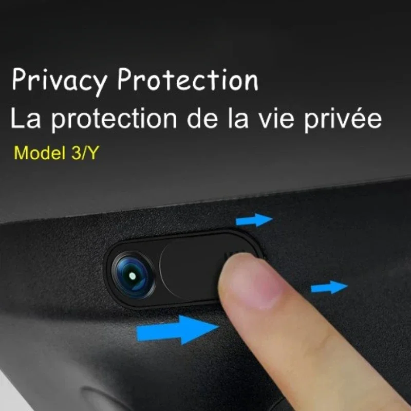 Tesla-Model-3-Y-Center-Console-Accessory-Privacy-Protector-Camera-Cover ...