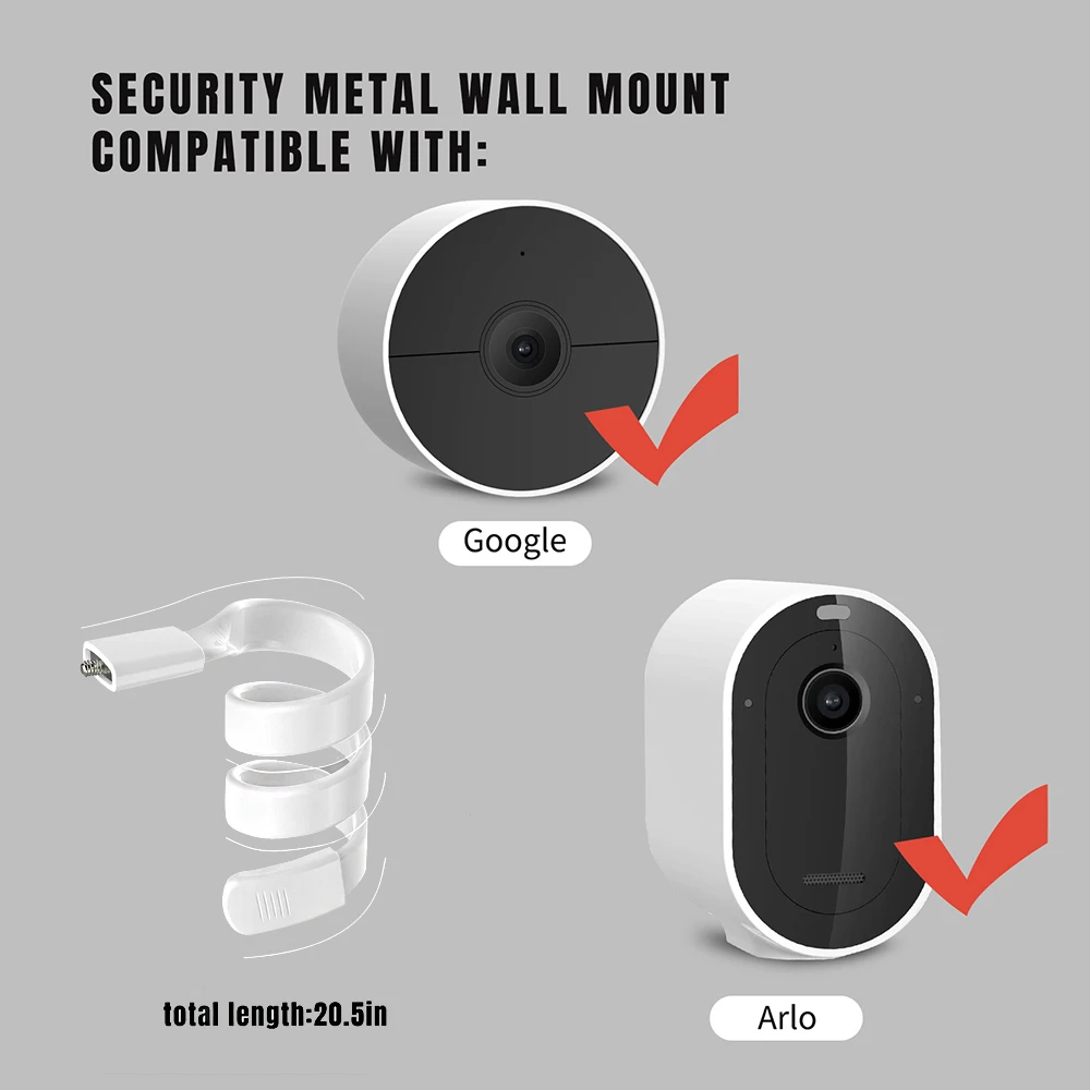 Flexible-Twist-Mount-Stand-For-Arlo-Go-Arlo-Pro-Ultra-Google-Nest-Cam ...