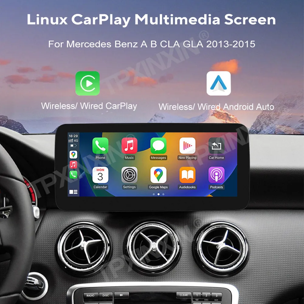 Linux System For Mercedes Benz A/B/GLA CLA Class 2013-2015 Wireless ...