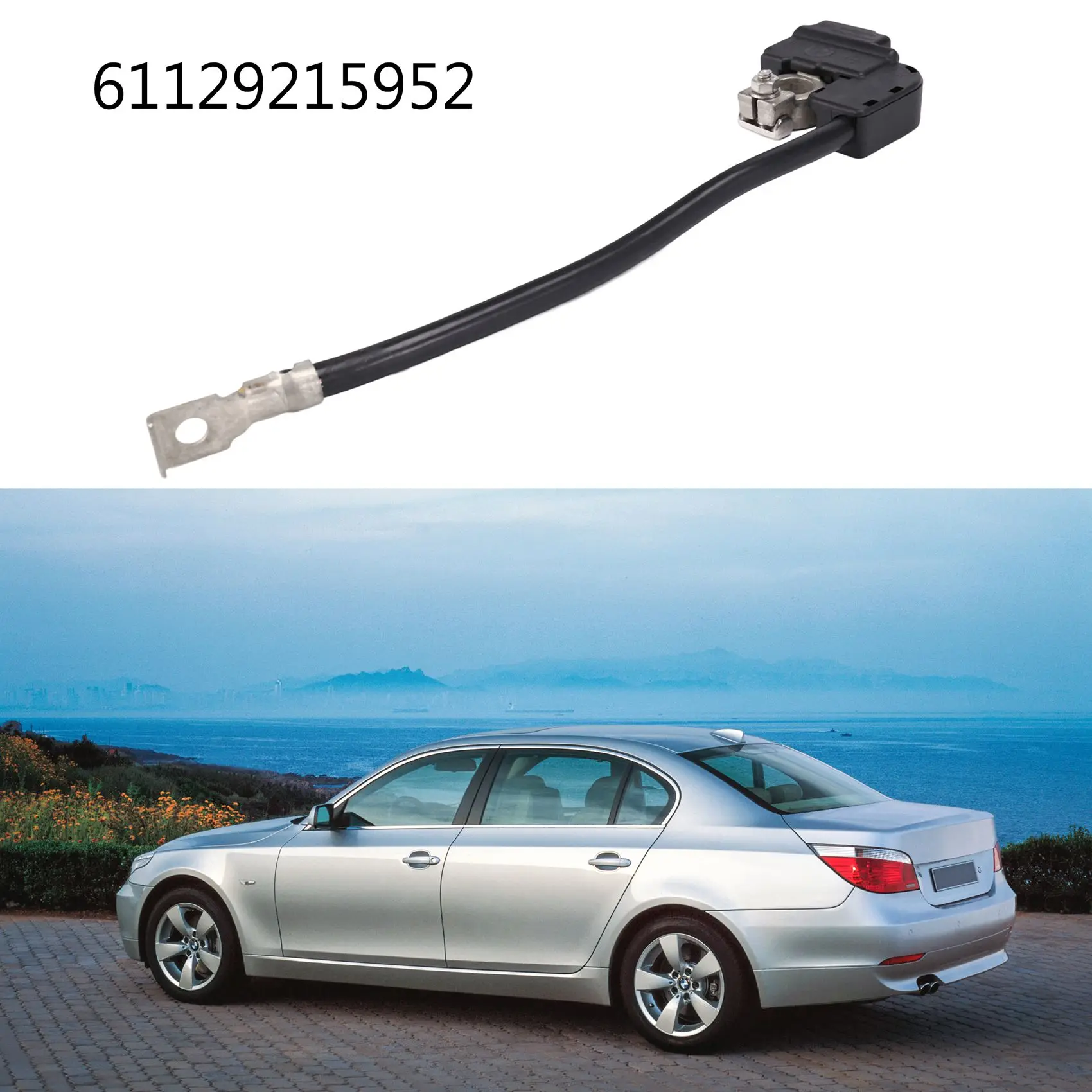61129215952 Car IBS Battery Line Negative Wire for-BMW 3 Series 5 ...