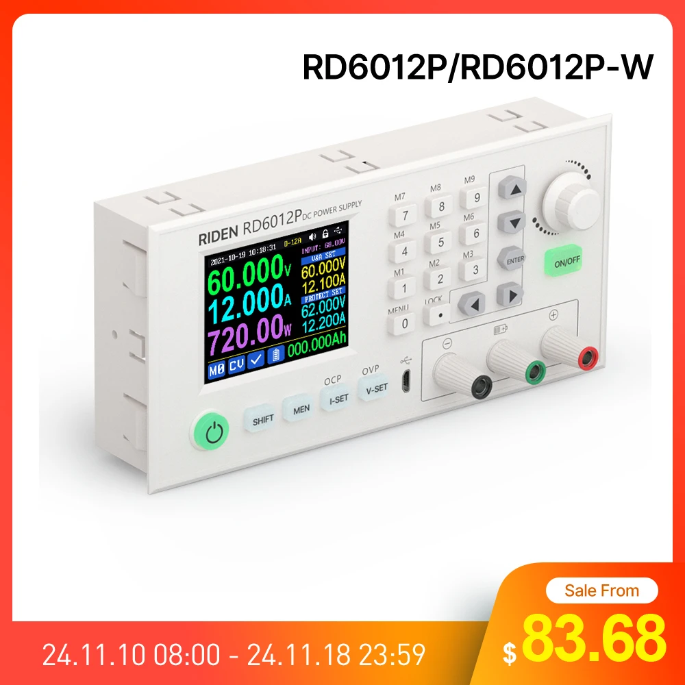 RD-RD6012P-RD6012PW-USB-WiFi-5-Digit-DC-DC-Step-down-Power-Supply ...