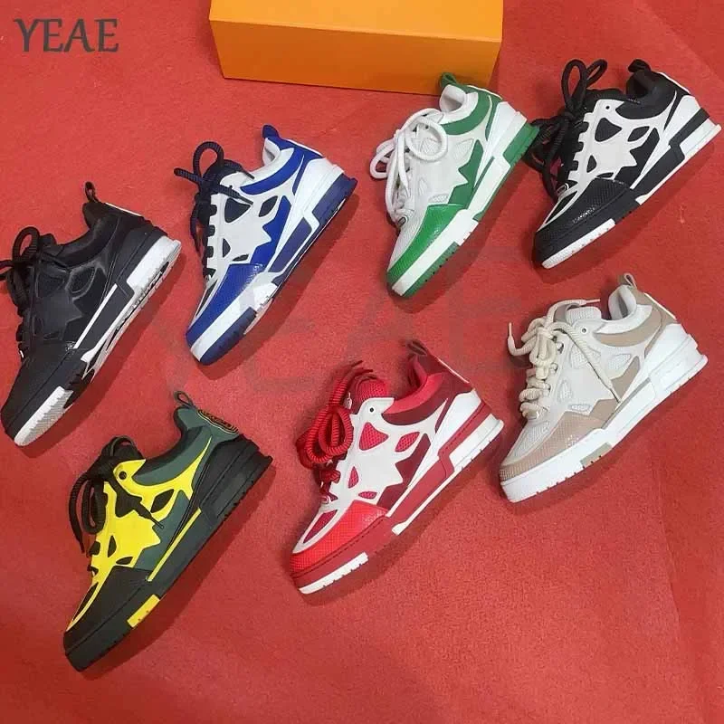 Colorido-Fried-Street-Sports-Shoes-para-homens-e-mulheres-Explosive ...