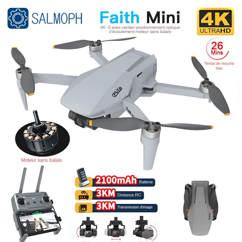 C-FLY-Faith-Mini-Mini-2-Drone-4K-Professionnel-Avec-Cam-ra-HD-Wifi-3 ...