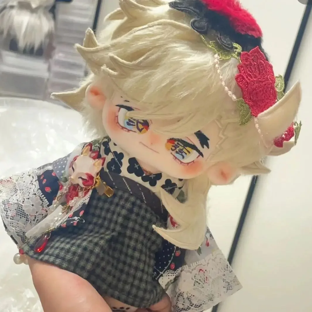 Anime-Role-Douma-Monster-Handsome-Boy-20cm-Soft-Plush-Doll-Body-Dress ...