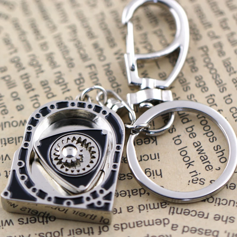 Engine-Rotary-Rotor-Keychain-Silver-HOT-Sale-Auto-Part-Model-Automotive ...