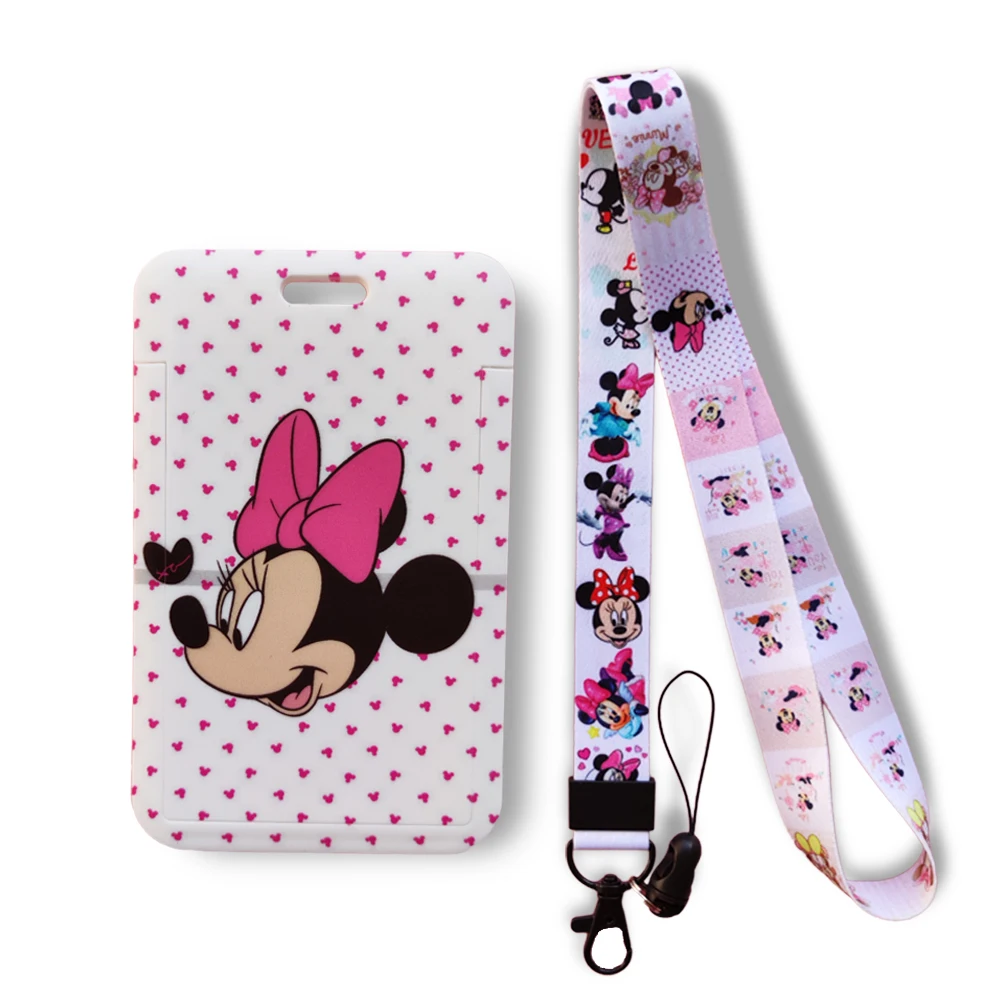 Disney Mickey mouse PVC Card Student Campus Card Hanging Neck bag Card ...