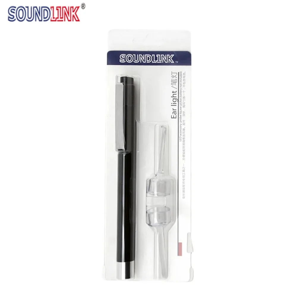 Soundlink-LED-Ear-Light-Pen-Clinical-Flashlight-Doctor-Ear-Care-Examing ...