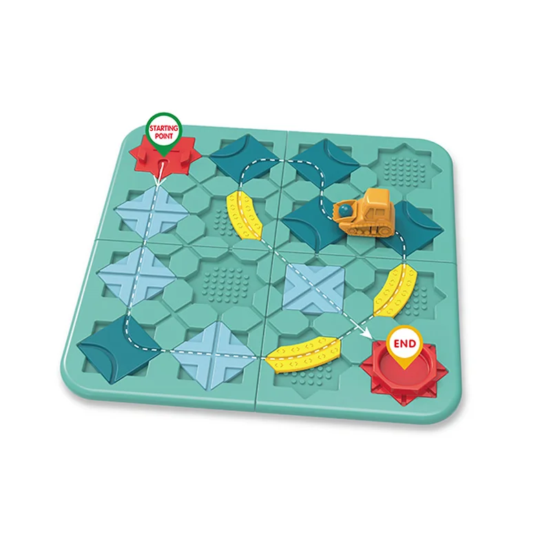 Educational-Brain-Teaser-Creative-Puzzle-Diy-Assemble-Block-Track-Orbit ...