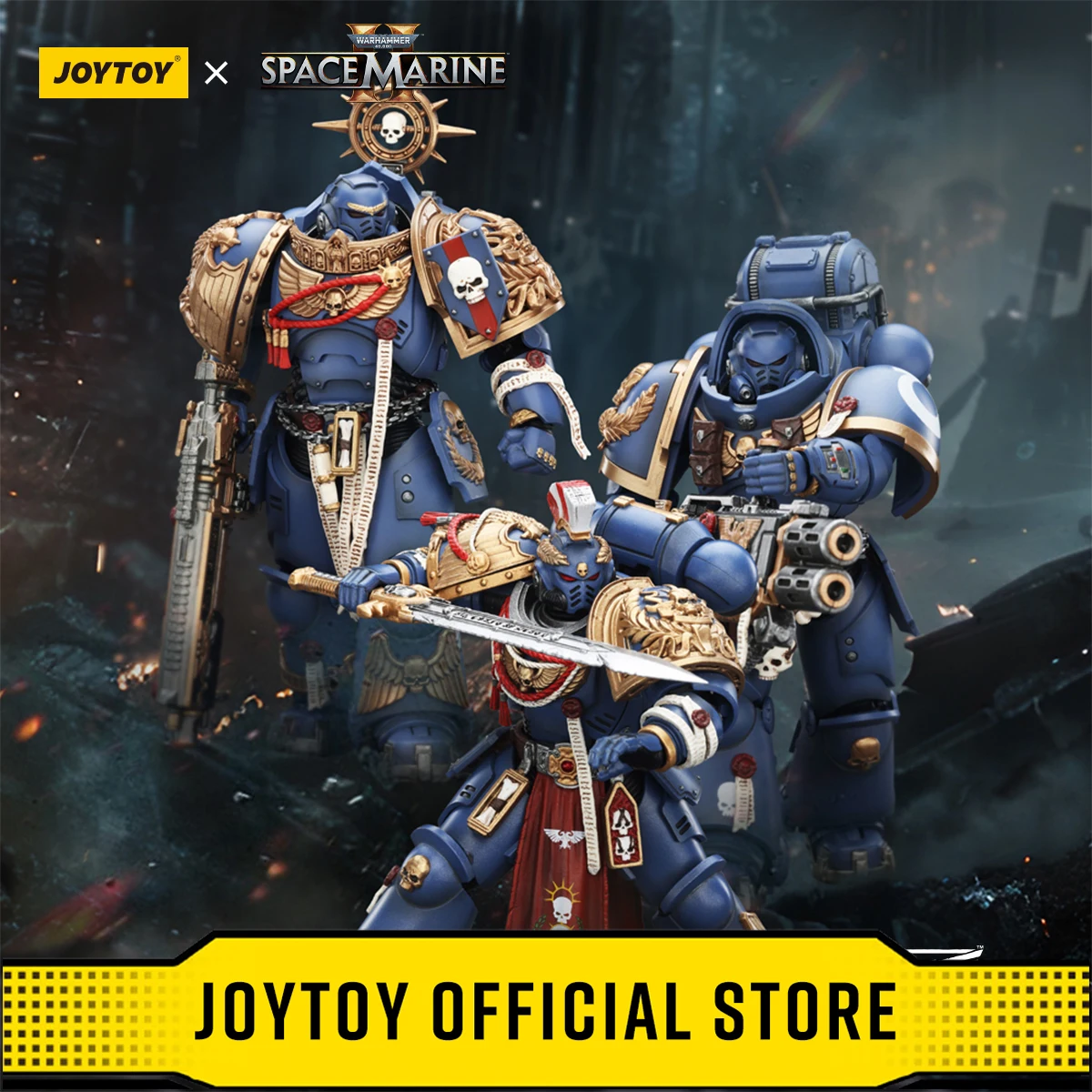JOYTOY Warhammer 40k 1/18 Actionfiguren Ultramarines Heavy Relic Primus ...