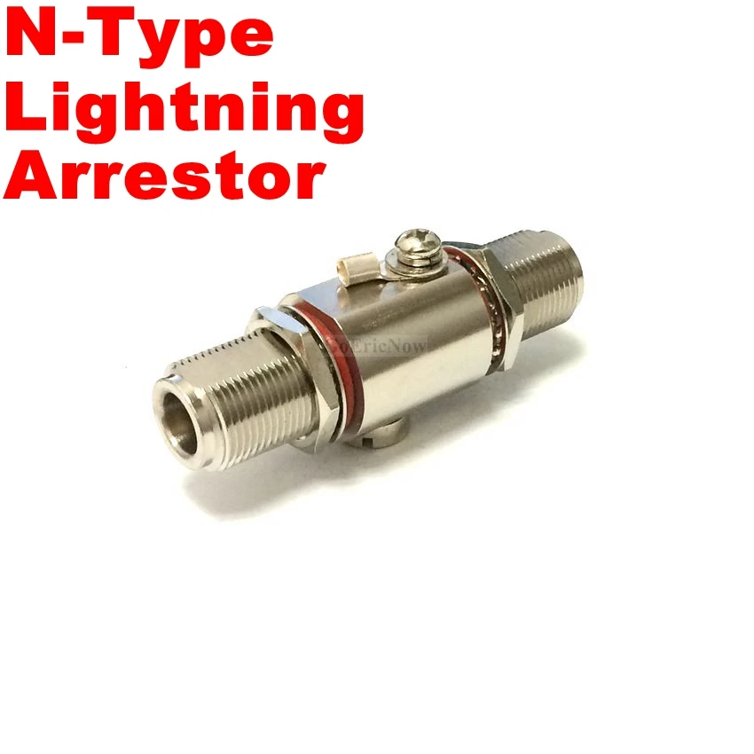 Lightning Arrestor | Surge Protector | Connectors - 4 Pcs Rf Coax N ...