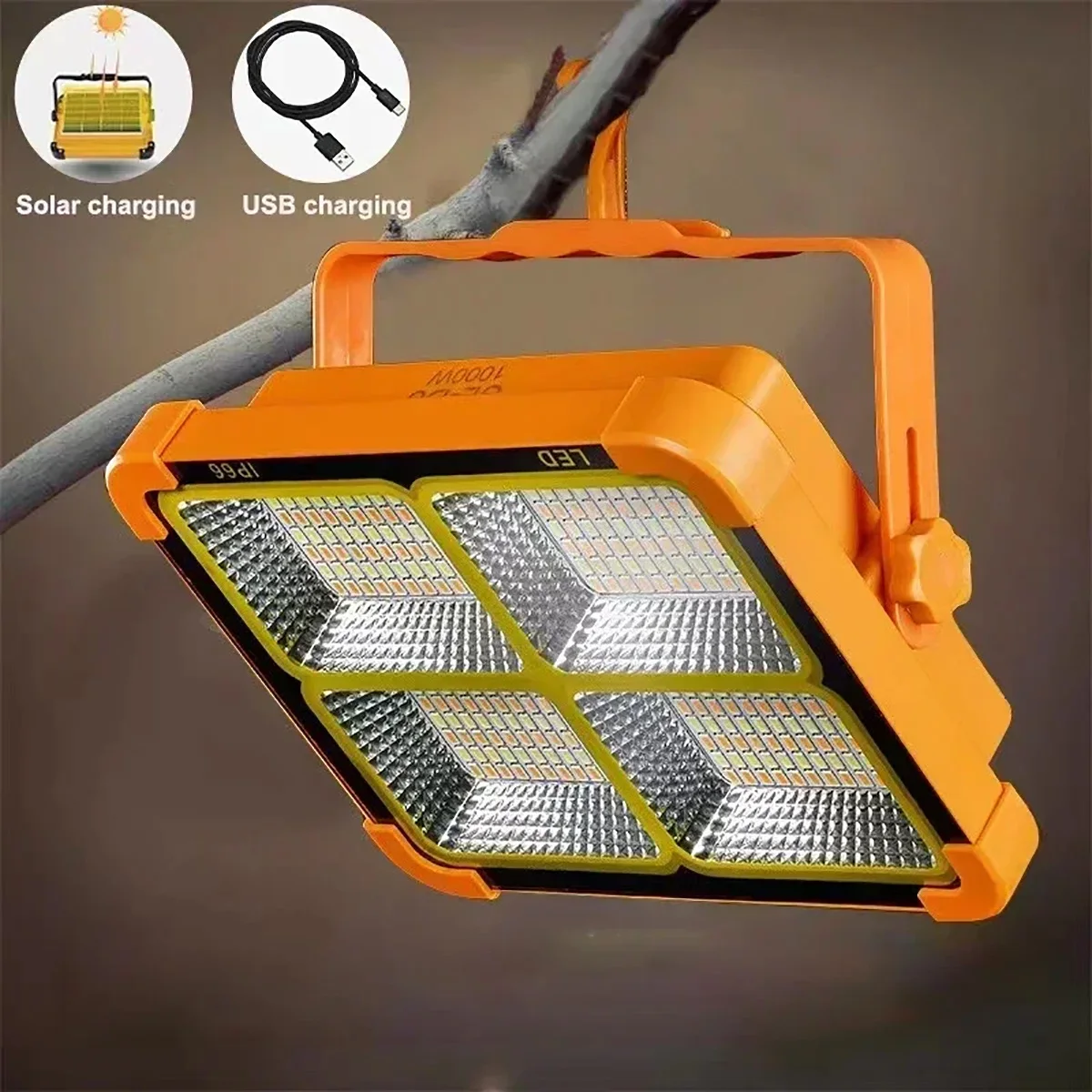 Nueva reflector Solar recargable para exteriores, reflector LED ...