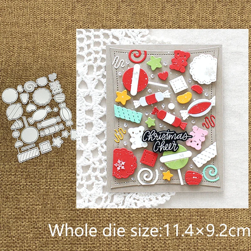 New-Design-Craft-Metal-stencil-mold-Cutting-Dies-sweet-candy-set-decoration-scrapbook-die-cuts ...