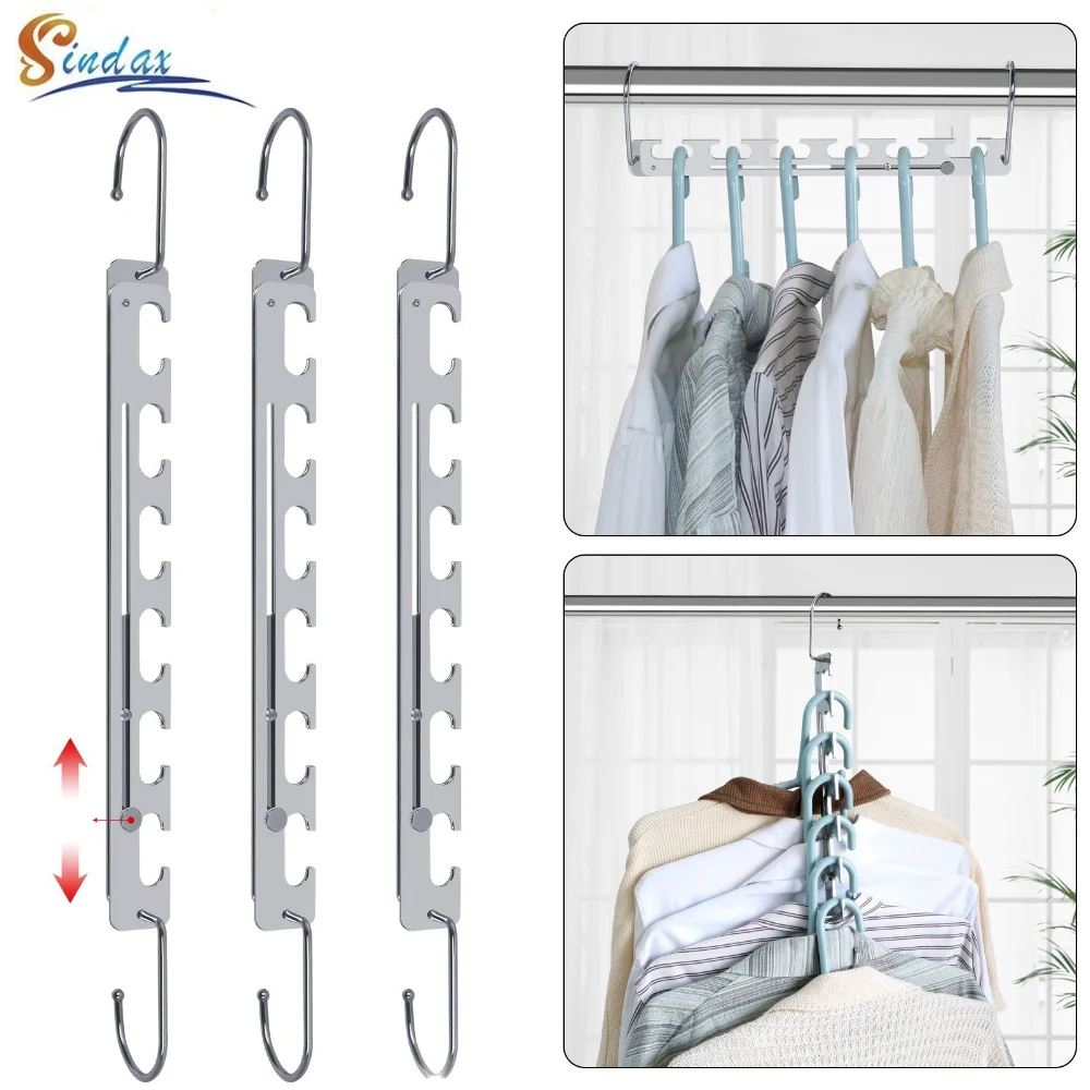 9-Holes-Magic-Clothes-Hangers-Sturdy-Metal-Clothing-Hangers-for-Heavy ...