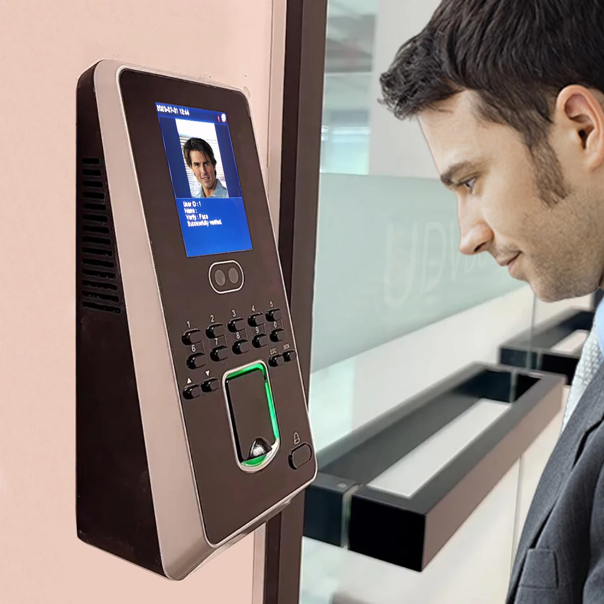 ZKTime Iface3 Tcp/IP Biometric Face Attendance System Fingerprint ...