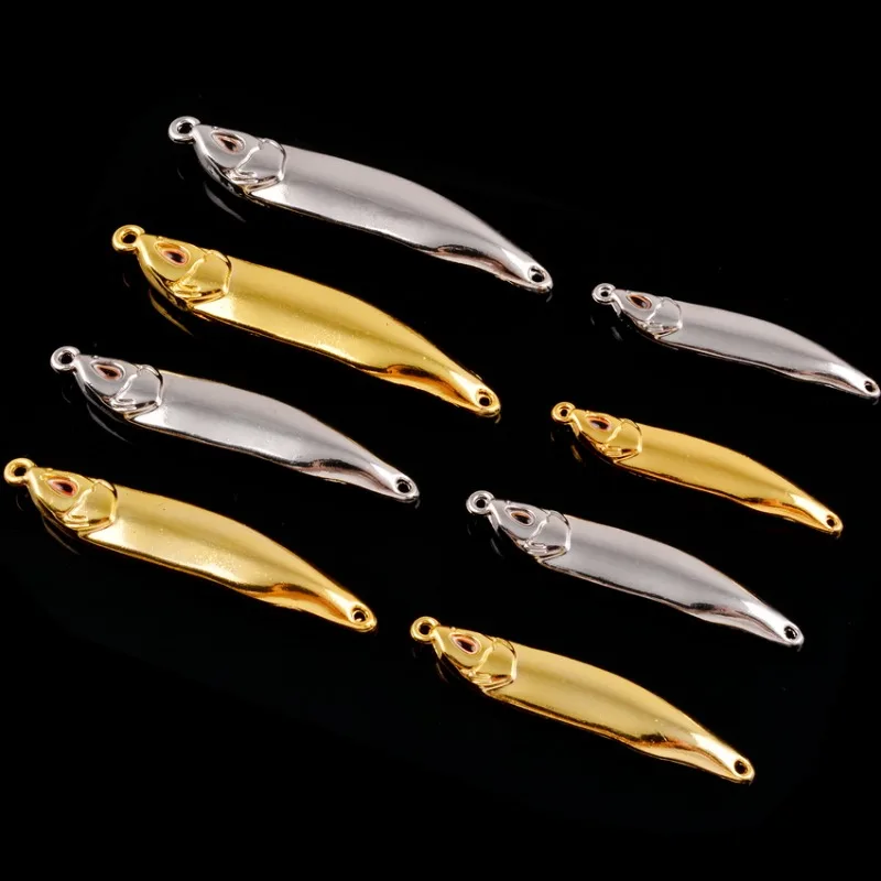 1PCS-Unpainted-Fishing-Bait-Fishing-Metal-Spoon-Lure-Bait-For-Trout ...
