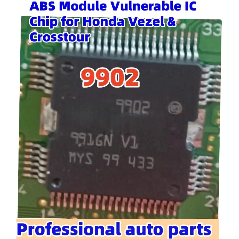 1pc/lot 9902 elesys9902 ABS Module Vulnerable IC Chip for Honda Vezel ...