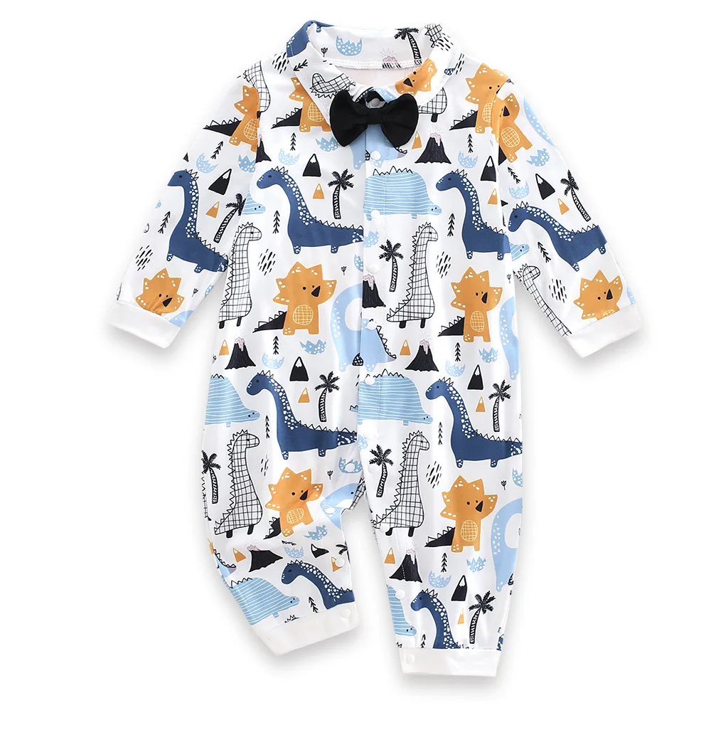 Spring Baby Boy Clothes One-Piece Soft Cotton Newborn Baby Romper ...