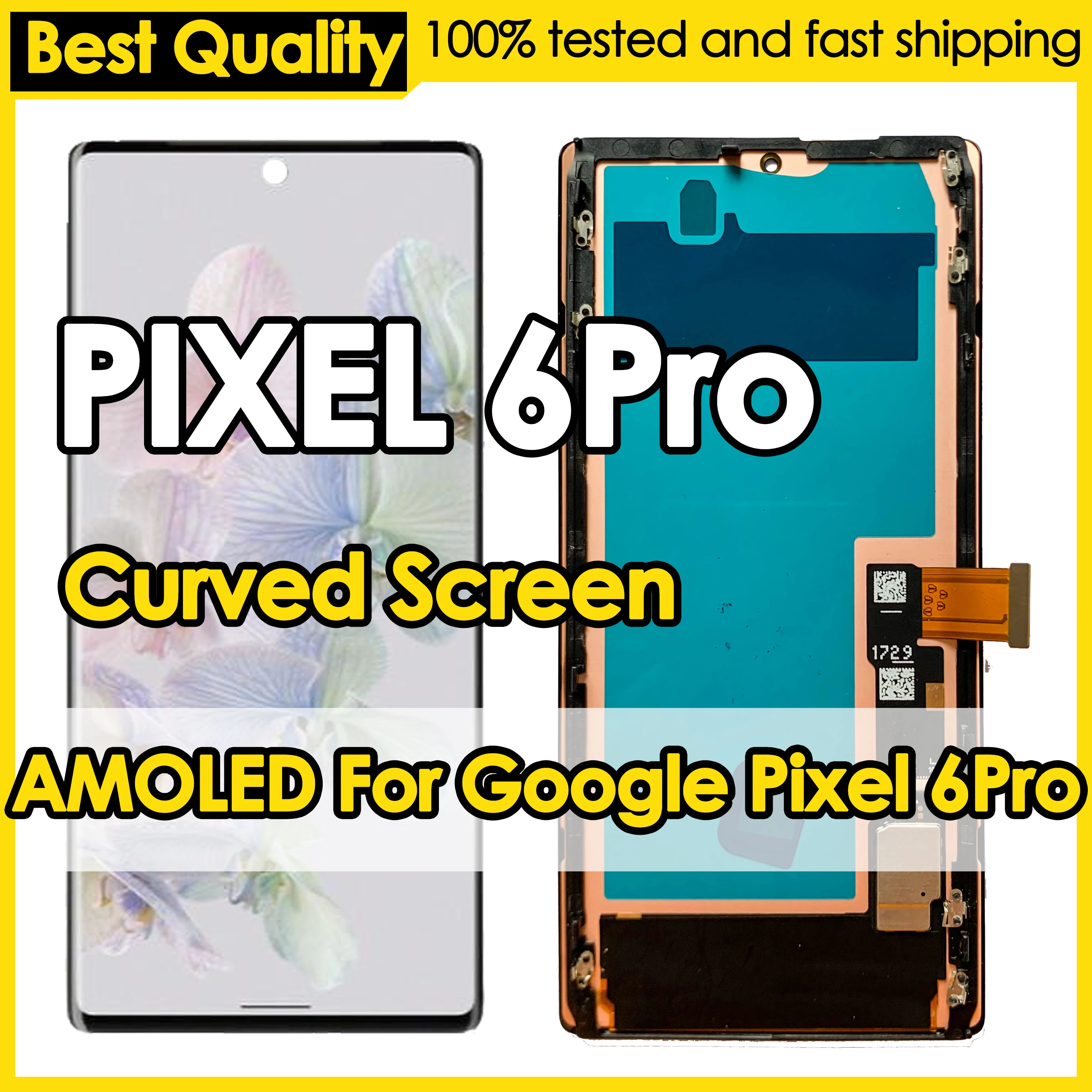 AMOLED-For-Google-Pixel-6-Pro-LCD-Display-GLUOG-G8VOU-GF5KQ-Digitizer ...
