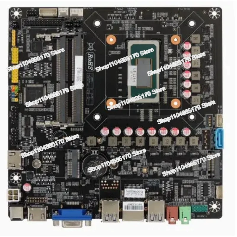 For Ultra 5 125H Ultra 7 155H Mini-ITX Motherboard CPU IPC SBC Embedded ...