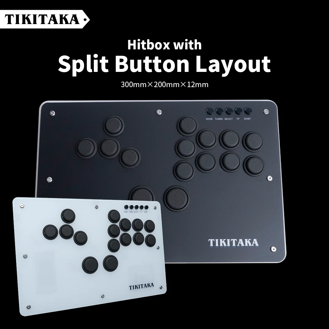 TIKITAKA-Hitbox-with-Split-Button-Layout-Fighting-Game-Joystick ...