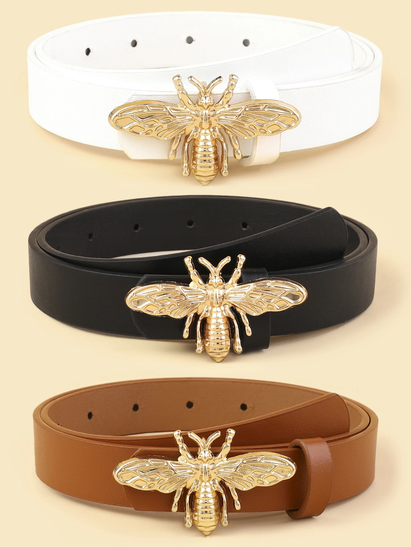 Three-Combination-Belt-Women-High-Quality-PU-Leather-Casual-Fashion ...