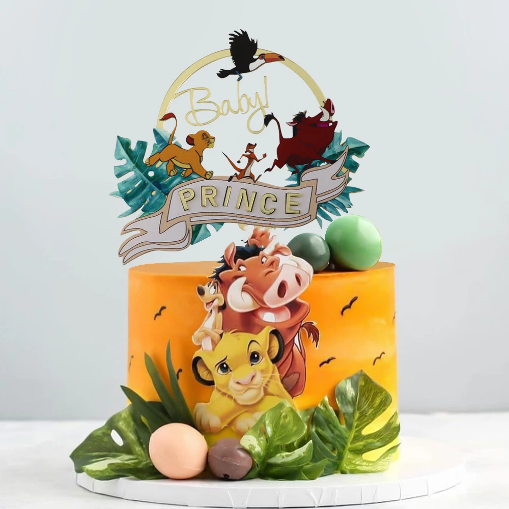 Baby Lion King Baby Shower Cakes
