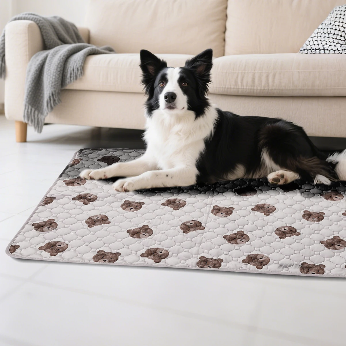 1PC Washable Reusable Pet Mat Training Pad, Suitable for Dogs and Cats ...
