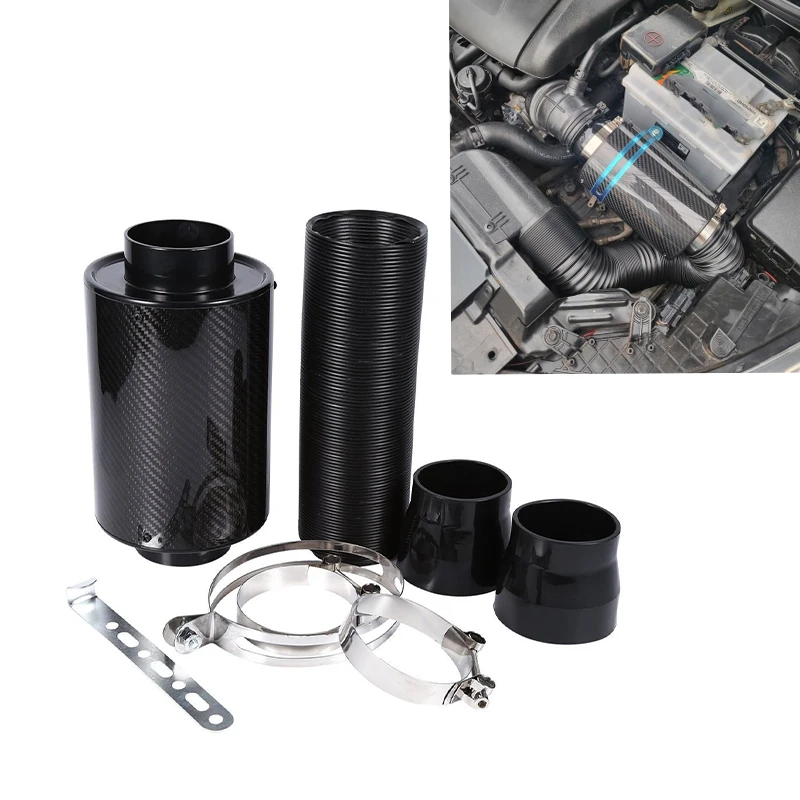 3inch-Admission-Bent-Stretch-Cold-Air-Intake-Kit-Filter-Induction ...