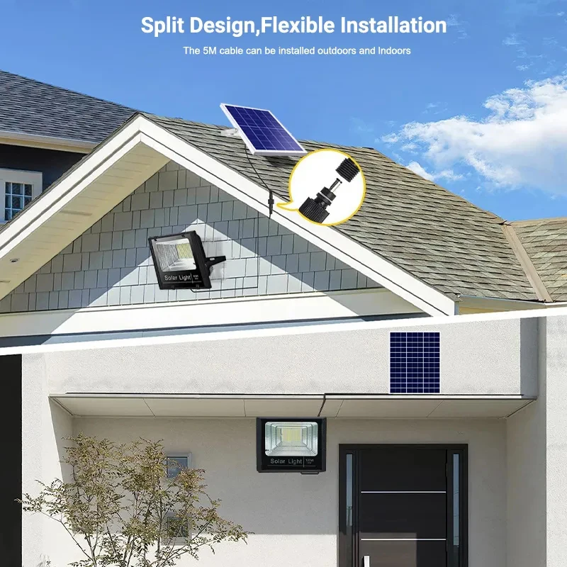 120Led Solar Projector Solar Reflector Outdoor Solar Spotlights ...