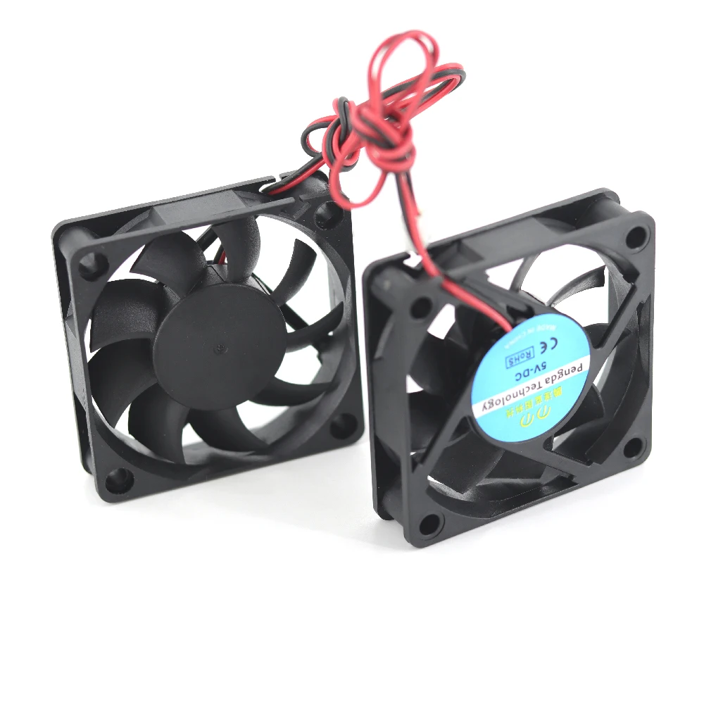 6015 Cooling Heatsink Fan 12V 24V with Dupont Wire Brushless 60mm 60*60 ...