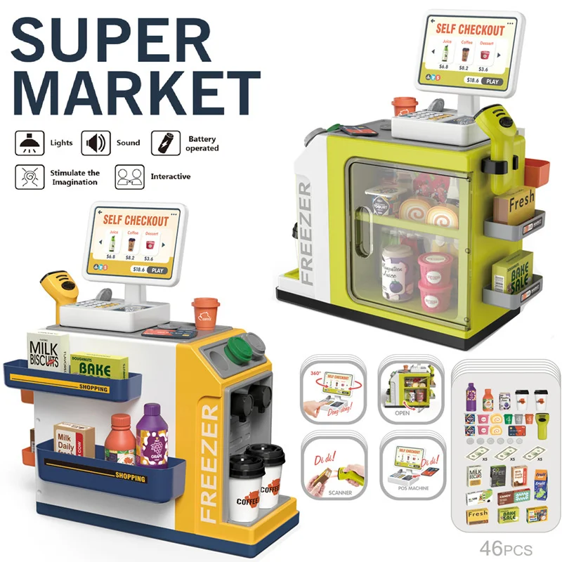 Children-s-Simulated-Store-Vending-Counter-Sets-Toys-Shopping-Card ...