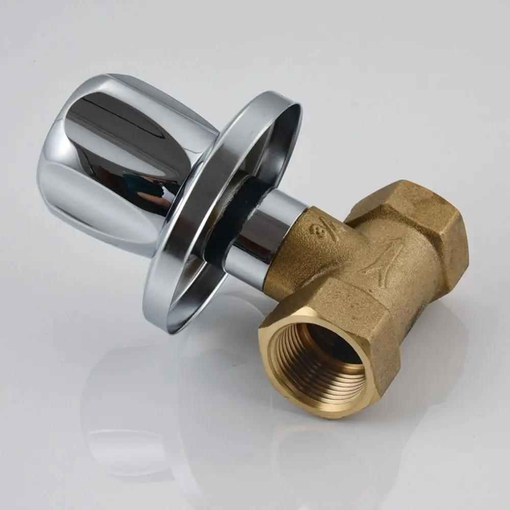 Brass-Shower-Stop-Valve-1-2-3-4-Open-Quickly-Pipeline-Link-Concealed ...