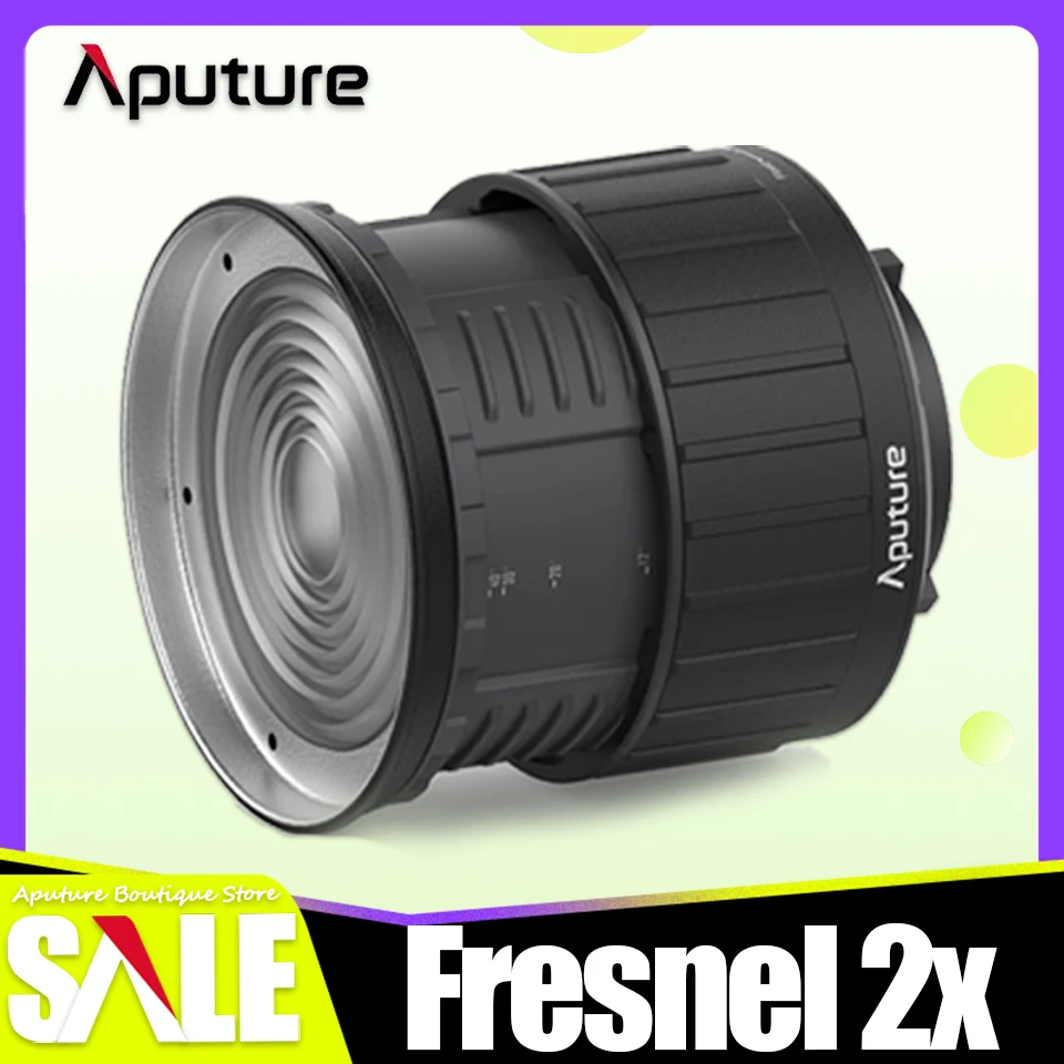 Aputure-Fresnel-2x-Light-Modifiers-Dual-Lens-Desgin-12-40-Degrees ...