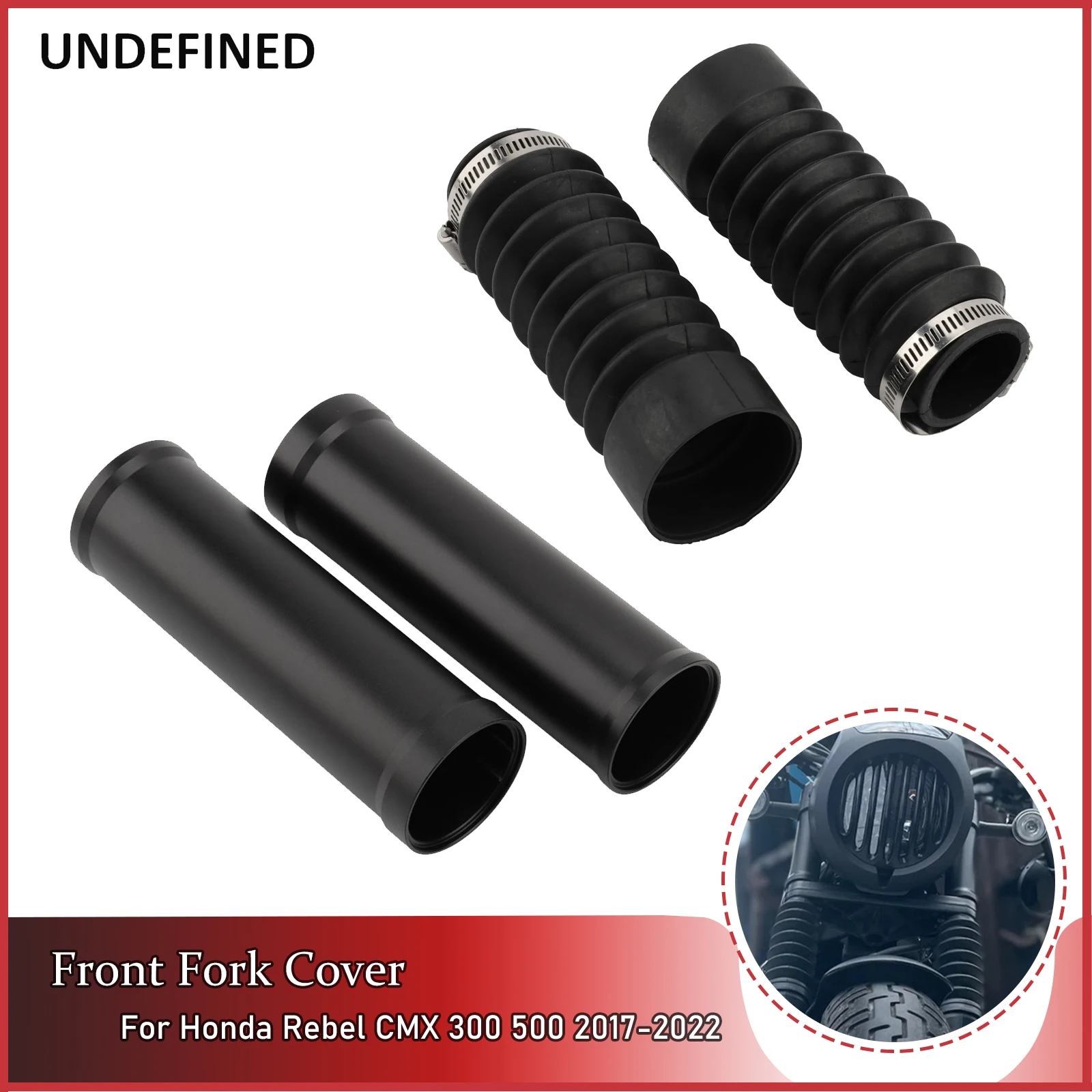 For-Honda-Rebel-500-300-CMX500-CMX300-2017-2020-Motorcycle-Front-Fork ...