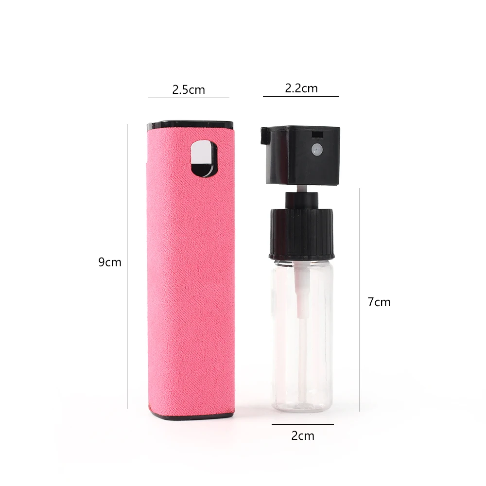 2 In 1 Phone Screen Cleaner Spray Bottle Computer Screen Dust Removal ...