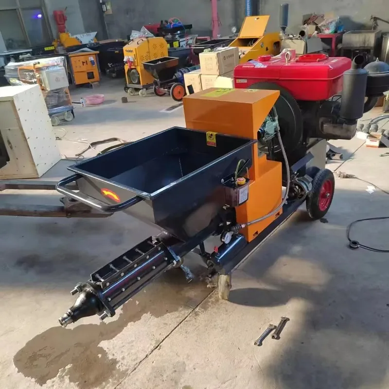 High Quality Automatic Concrete Mortar Machine Gypsum Wall Plaster ...