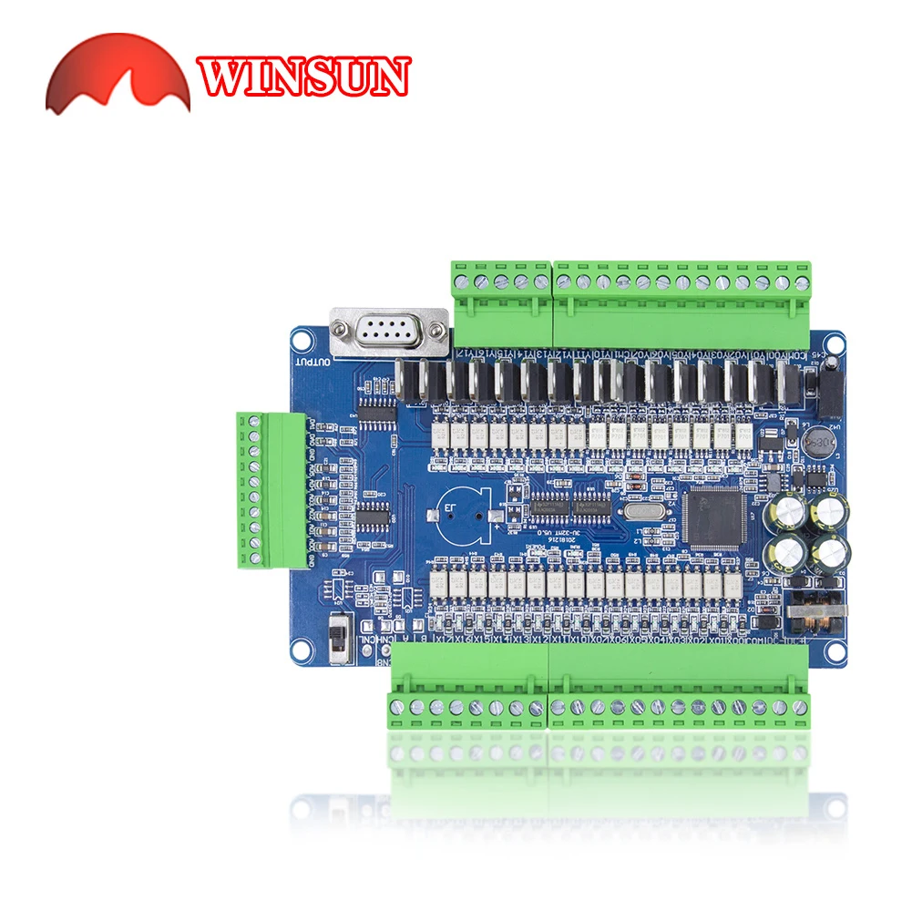 FX3U-32MT 32MR PLC Industrial Control Board FX3U 32MT RTU Compatible ...