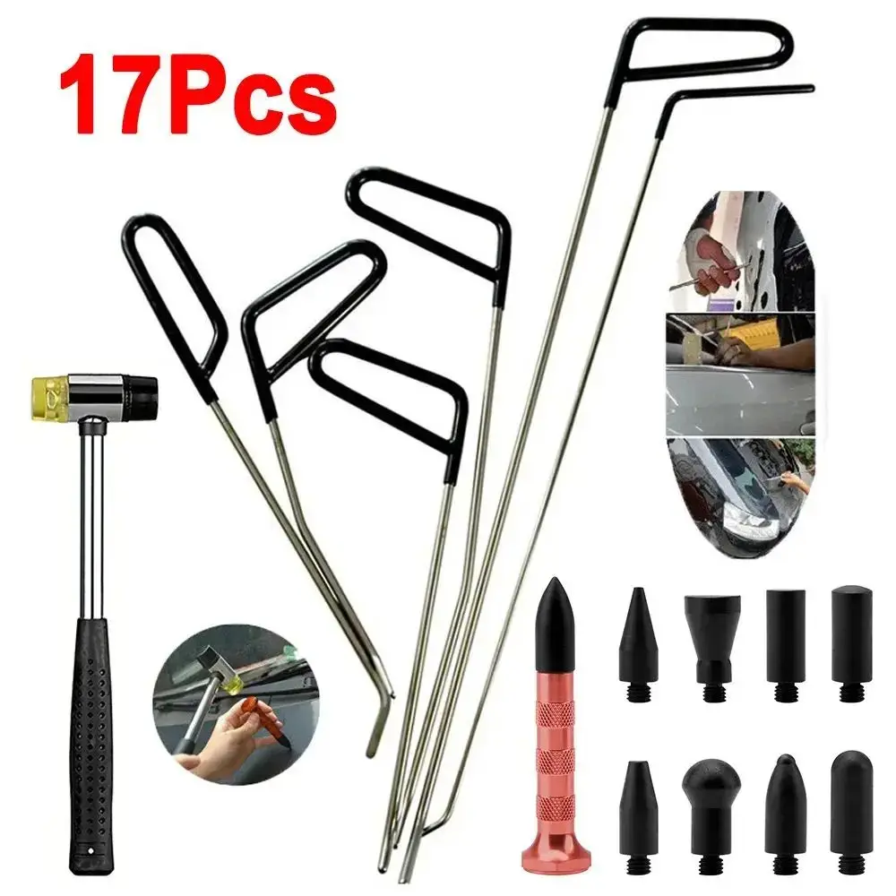Car Hook Rods Paintless Dent Repair Hail Remover Hooks Rods Kits Auto ...