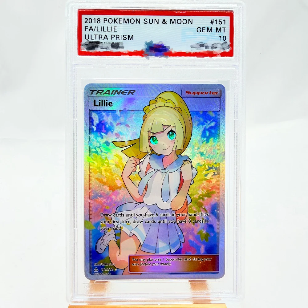 Keeppley Коллекционная карта Pokemon Sun & Moon FA/Lillie Ultra Prism ...