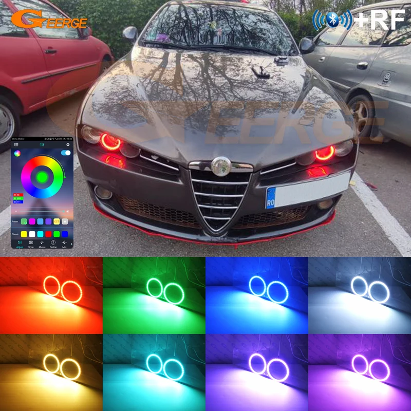 For-Alfa-Romeo-159-Brera-Spider-RF-Remote-Bluetooth-Compatible-APP ...