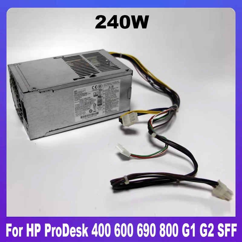 For HP ProDesk 400 600 690 800 G1 G2 240W Power Supply PSU 702309-001 702309-002 702307-002 ...