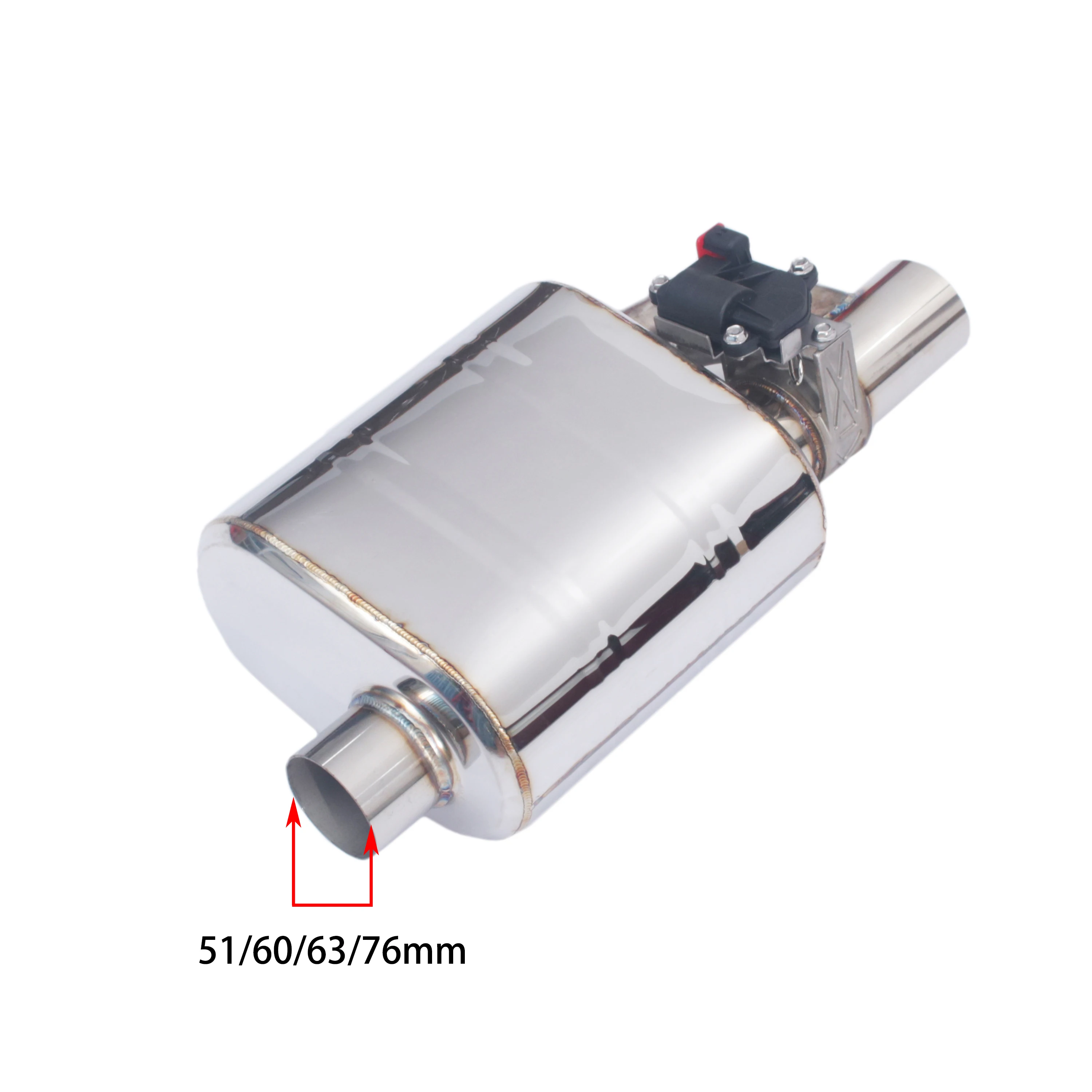 Car Exhaust Dual Muffler Electric Valve With Electric Control System 51 ...