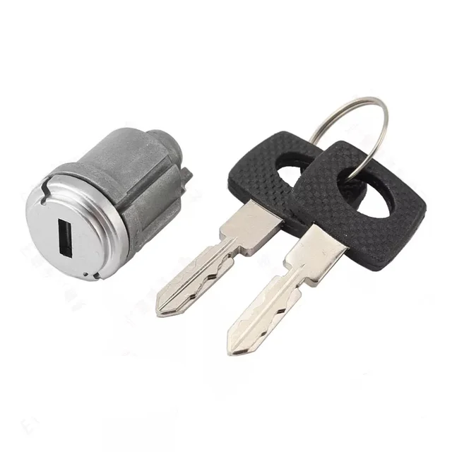 CHKJ Car Ignition Lock Cylinder Barrel Lock Core with 2 Key For ...