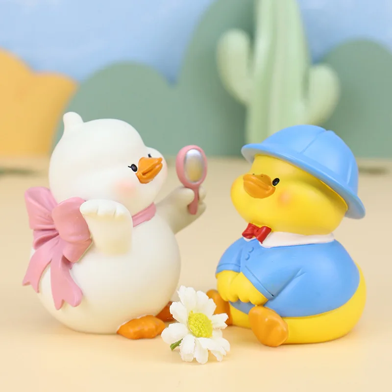 Momo Duck Little Yellow Duck Blind Box Toys Anime Figure Doll Mystery ...