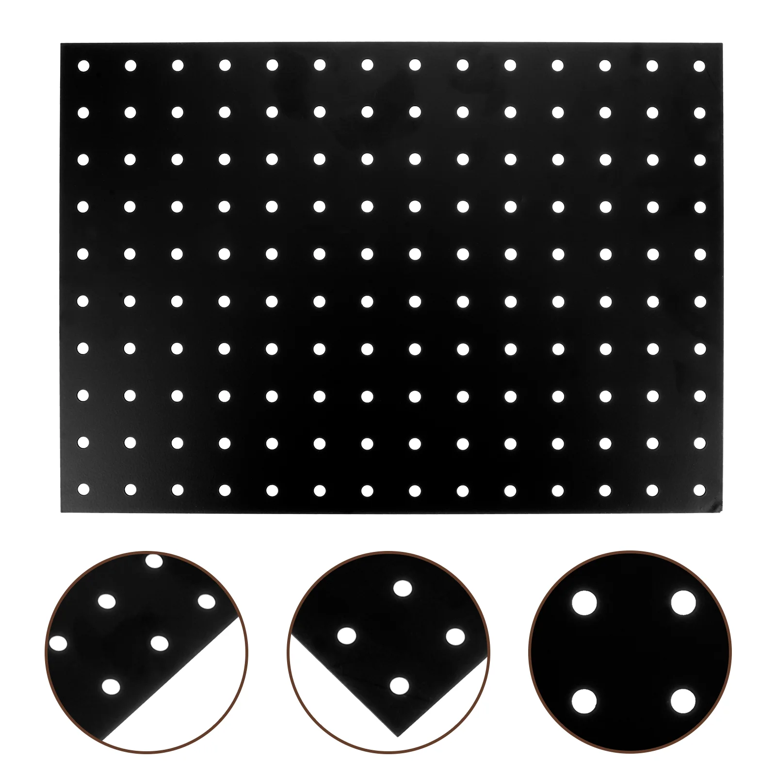 Metal Perforated Board Peg Pegboard Wall Organizer Pegboards Walls Display Large Metal Peg Board