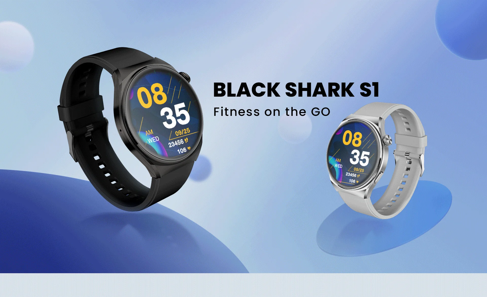 Original Black Shark S1 Smartwatch 1.43” AMOLED Screen Health ...