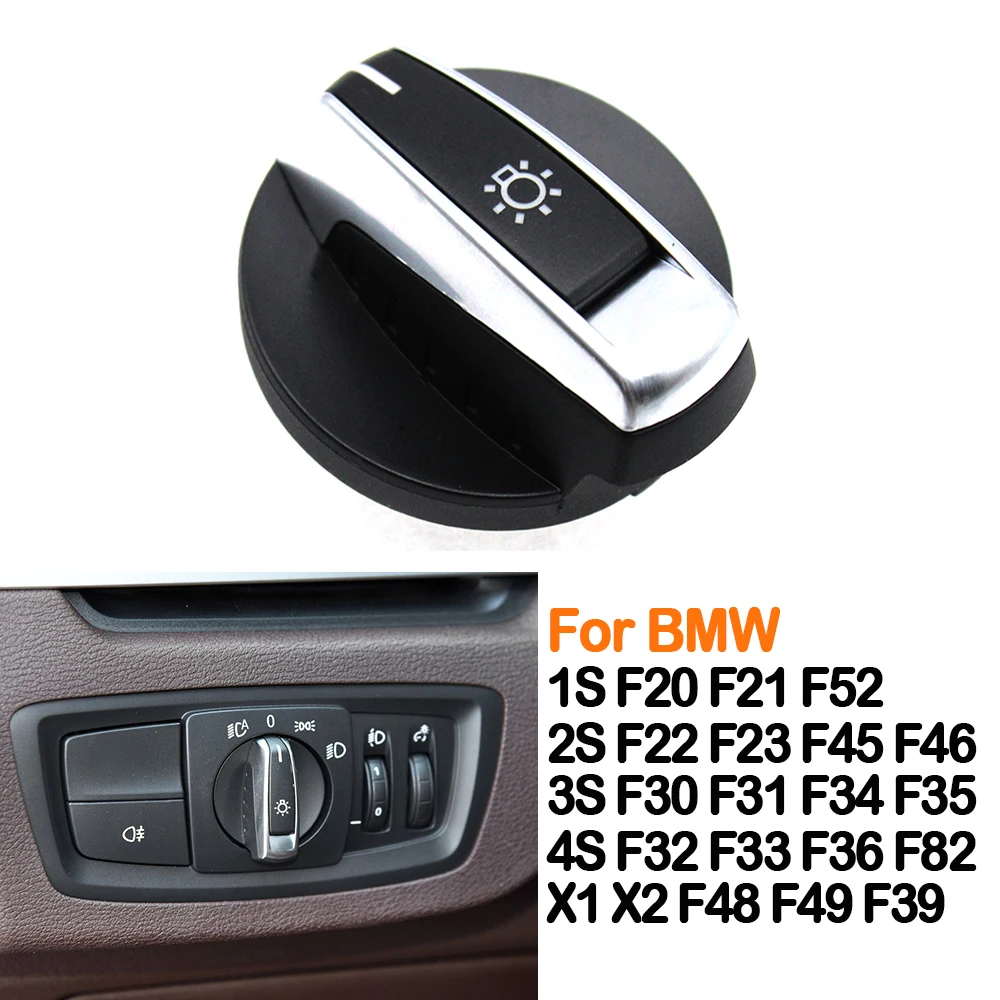 Car Head Lamp Headlight Rotary Switch Knob Button For BMW 1 2 3 4 ...