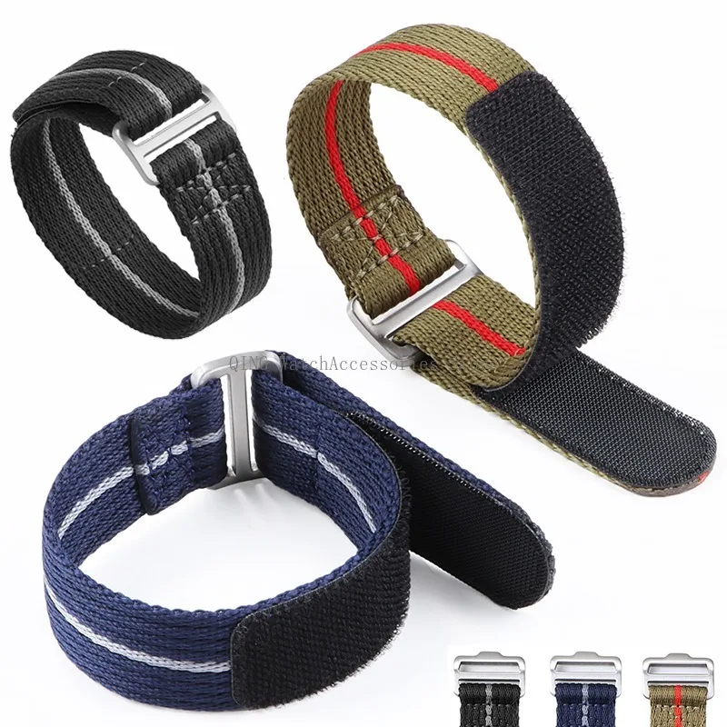 20mm-22mm-Nylon-Strap-Smartwatch-Band-Military-Fabric-Wristband ...