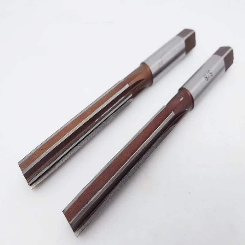 British American hand reamer 9SiCR white steel straight shank reamer 1/ ...